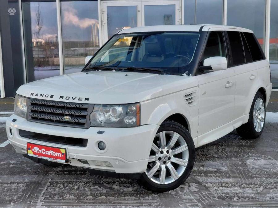 Balts Land Rover Range Rover Sport 2009 Viļņa, ar dzinēja tilpumu 2.72 L un nobraukumu 144 tūkst. km par 3500 €, foto 3 vietnē AUTOMOTO.COM.LV