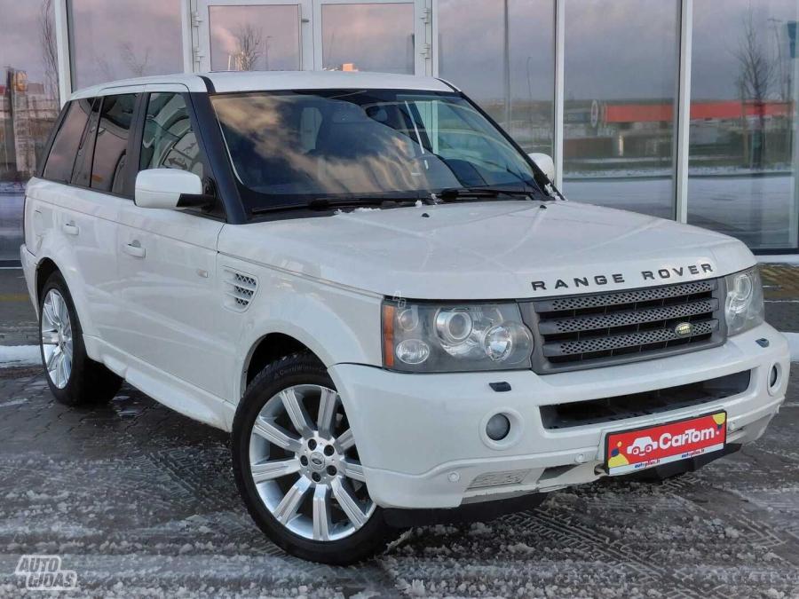 White Land Rover Range Rover Sport 2009 in Vilnius, with an engine capacity of 2.70 L and mileage of 144 thousand km for 6000 €, photo 1 on AUTOMOTO.COM.LV