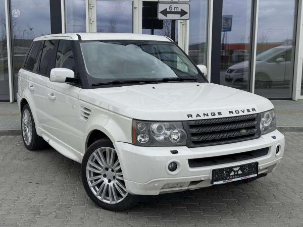 Balts Land Rover Range Rover Sport 2009 Viļņa, ar dzinēja tilpumu 2.72 L un nobraukumu 144 tūkst. km par 5000 €, foto 1 vietnē AUTOMOTO.COM.LV