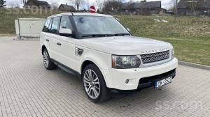 White Land Rover Range Rover Sport 2010 in Rezekne, with an engine capacity of 3.00 L and mileage of 227 thousand km for 7000 €, photo  on AUTOMOTO.COM.LV