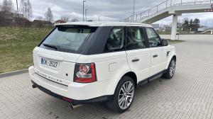 White Land Rover Range Rover Sport 2010 in Rezekne, with an engine capacity of 3.00 L and mileage of 227 thousand km for 7000 €, photo 5 on AUTOMOTO.COM.LV