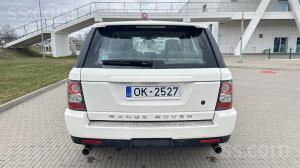 White Land Rover Range Rover Sport 2010 in Rezekne, with an engine capacity of 3.00 L and mileage of 227 thousand km for 7000 €, photo 6 on AUTOMOTO.COM.LV