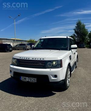 Balts Land Rover Range Rover Sport 2010 Rīga, ar dzinēja tilpumu 3.60 L un nobraukumu 257 tūkst. km par 9300 €, foto  vietnē AUTOMOTO.COM.LV