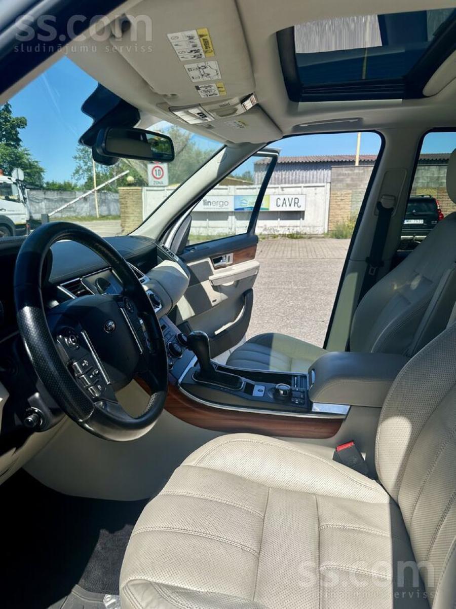 Balts Land Rover Range Rover Sport 2010 Rīga, ar dzinēja tilpumu 3.60 L un nobraukumu 257 tūkst. km par 9300 €, foto 12 vietnē AUTOMOTO.COM.LV