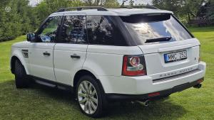 White Land Rover Range Rover Sport 2010 in Nemencine, with an engine capacity of 2.99 L and mileage of 318 thousand km for 10450 €, photo 4 on AUTOMOTO.COM.LV