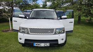 White Land Rover Range Rover Sport 2010 in Nemencine, with an engine capacity of 2.99 L and mileage of 318 thousand km for 10450 €, photo 9 on AUTOMOTO.COM.LV