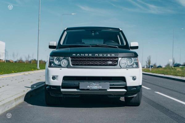 White Land Rover Range Rover Sport 2011 in Vilnius, with an engine capacity of 2.99 L and mileage of 362 thousand km for 8500 €, photo 3 on AUTOMOTO.COM.LV