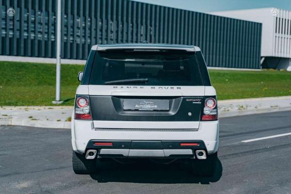 White Land Rover Range Rover Sport 2011 in Vilnius, with an engine capacity of 2.99 L and mileage of 362 thousand km for 8500 €, photo 7 on AUTOMOTO.COM.LV