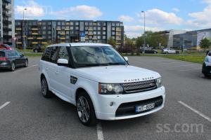 White Land Rover Range Rover Sport 2011 in Riga, with an engine capacity of 3.00 L and mileage of 181 thousand km for 10900 €, photo 8 on AUTOMOTO.COM.LV