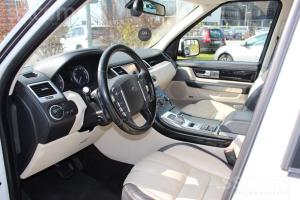 White Land Rover Range Rover Sport 2011 in Riga, with an engine capacity of 3.00 L and mileage of 181 thousand km for 10900 €, photo 12 on AUTOMOTO.COM.LV
