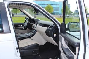 White Land Rover Range Rover Sport 2011 in Riga, with an engine capacity of 3.00 L and mileage of 181 thousand km for 10900 €, photo 13 on AUTOMOTO.COM.LV