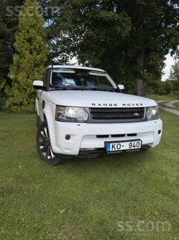 Balts Land Rover Range Rover Sport 2011 Kuldīga, ar dzinēja tilpumu 3.00 L un nobraukumu 248 tūkst. km par 9500 €, foto 1 vietnē AUTOMOTO.COM.LV
