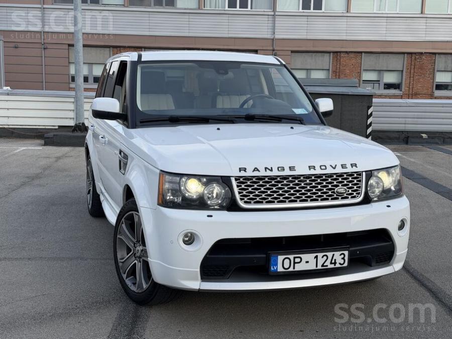 Balts Land Rover Range Rover Sport 2011 Rīga, ar dzinēja tilpumu 3.00 L un nobraukumu 191 tūkst. km par 11100 €, foto 1 vietnē AUTOMOTO.COM.LV