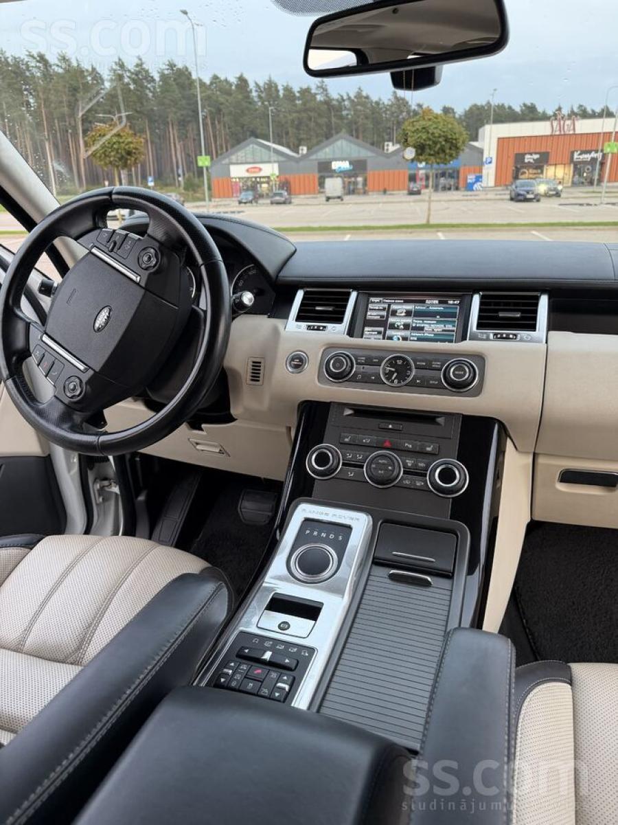 Balts Land Rover Range Rover Sport 2011 Rīga, ar dzinēja tilpumu 3.00 L un nobraukumu 191 tūkst. km par 11100 €, foto 9 vietnē AUTOMOTO.COM.LV
