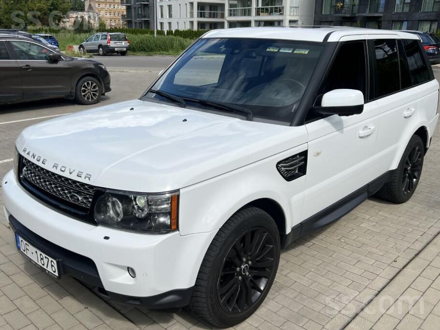 Balts Land Rover Range Rover Sport 2012 Rīga, ar dzinēja tilpumu 3.00 L un nobraukumu 160 tūkst. km par 9200 €, foto 1 vietnē AUTOMOTO.COM.LV
