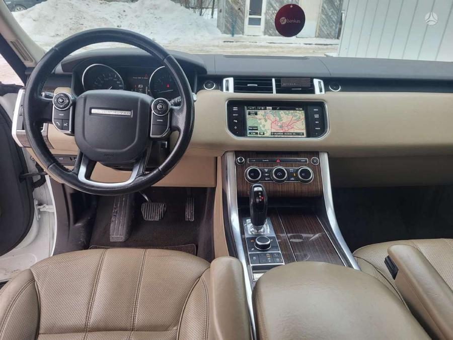 Balts Land Rover Range Rover Sport 2014 Viļņa, ar dzinēja tilpumu 3.00 L un nobraukumu 228 tūkst. km par 15500 €, foto 12 vietnē AUTOMOTO.COM.LV