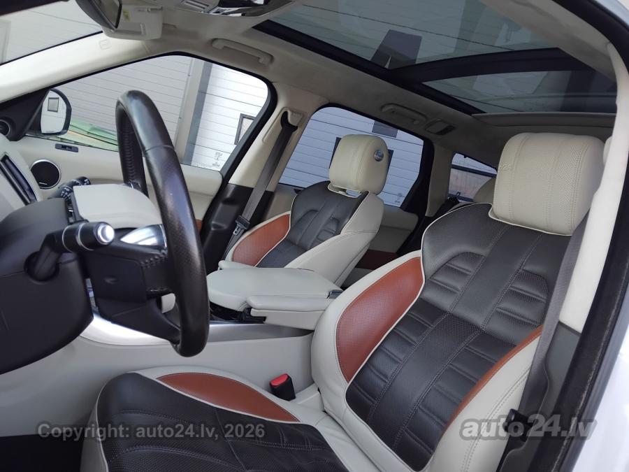 Balts Land Rover Range Rover Sport 2014 Pērnava, ar dzinēja tilpumu 3.00 L un nobraukumu 172 tūkst. km par 25000 €, foto 4 vietnē AUTOMOTO.COM.LV