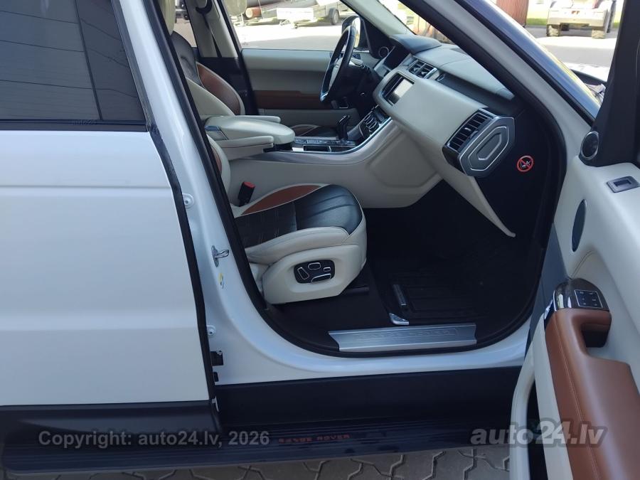 Balts Land Rover Range Rover Sport 2014 Pērnava, ar dzinēja tilpumu 3.00 L un nobraukumu 172 tūkst. km par 25000 €, foto 9 vietnē AUTOMOTO.COM.LV