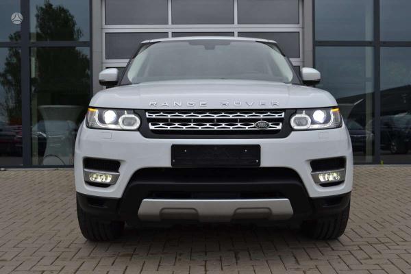 White Land Rover Range Rover Sport 2014 in Vilnius, with an engine capacity of 2.99 L and mileage of 124 thousand km for 18000 €, photo 7 on AUTOMOTO.COM.LV