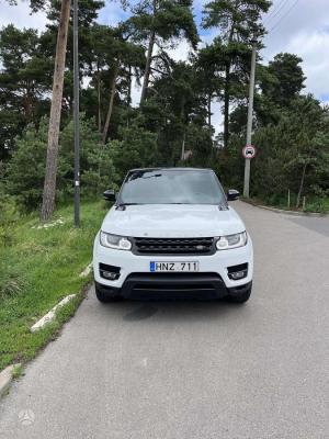 White Land Rover Range Rover Sport 2014 in Kaunas, with an engine capacity of 2.99 L and mileage of 159 thousand km for 16600 €, photo 4 on AUTOMOTO.COM.LV