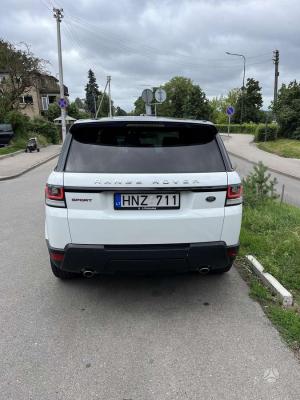 White Land Rover Range Rover Sport 2014 in Kaunas, with an engine capacity of 2.99 L and mileage of 159 thousand km for 16600 €, photo 5 on AUTOMOTO.COM.LV