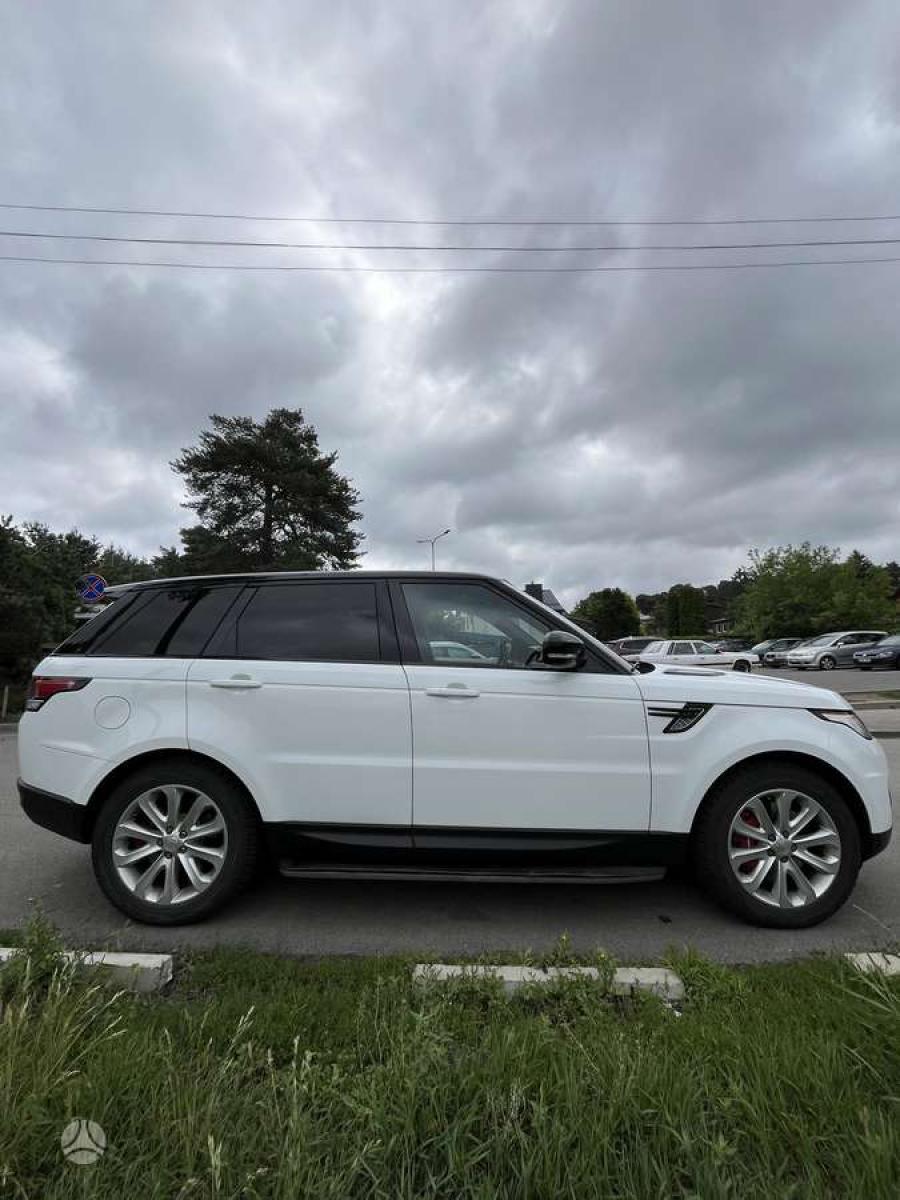 White Land Rover Range Rover Sport 2014 in Kaunas, with an engine capacity of 2.99 L and mileage of 159 thousand km for 16600 €, photo 7 on AUTOMOTO.COM.LV