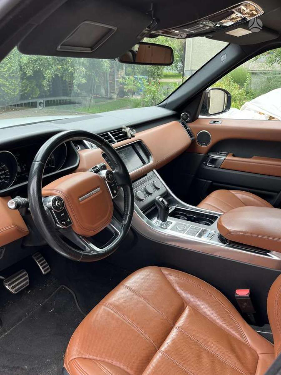 White Land Rover Range Rover Sport 2014 in Kaunas, with an engine capacity of 2.99 L and mileage of 159 thousand km for 16600 €, photo 11 on AUTOMOTO.COM.LV