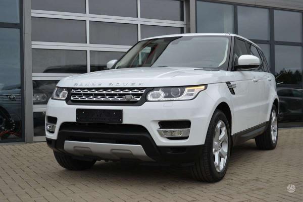 Balts Land Rover Range Rover Sport 2014 Viļņa, ar dzinēja tilpumu 2.99 L un nobraukumu 124 tūkst. km par 18000 €, foto 2 vietnē AUTOMOTO.COM.LV