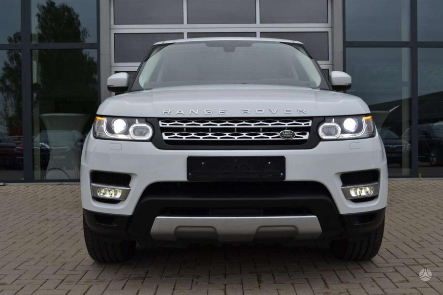White Land Rover Range Rover Sport 2014 in Vilnius, with an engine capacity of 2.99 L and mileage of 124 thousand km for 18000 €, photo 5 on AUTOMOTO.COM.LV
