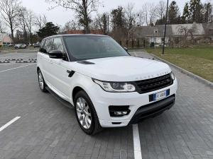 Balts Land Rover Range Rover Sport 2014 Kauņa, ar dzinēja tilpumu 2.99 L un nobraukumu 282 tūkst. km par 12900 €, foto  vietnē AUTOMOTO.COM.LV