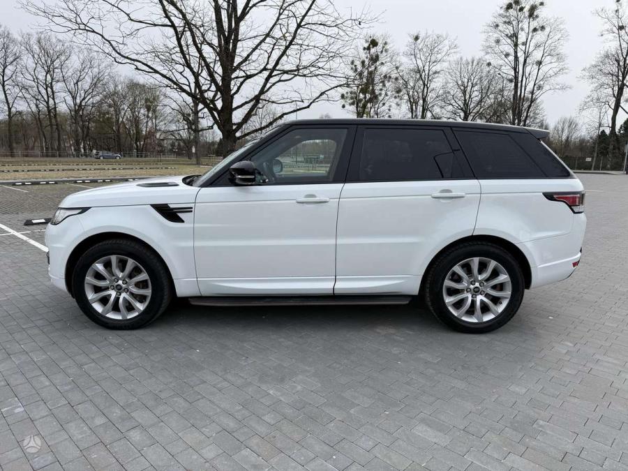 Balts Land Rover Range Rover Sport 2014 Kauņa, ar dzinēja tilpumu 2.99 L un nobraukumu 282 tūkst. km par 12900 €, foto 5 vietnē AUTOMOTO.COM.LV