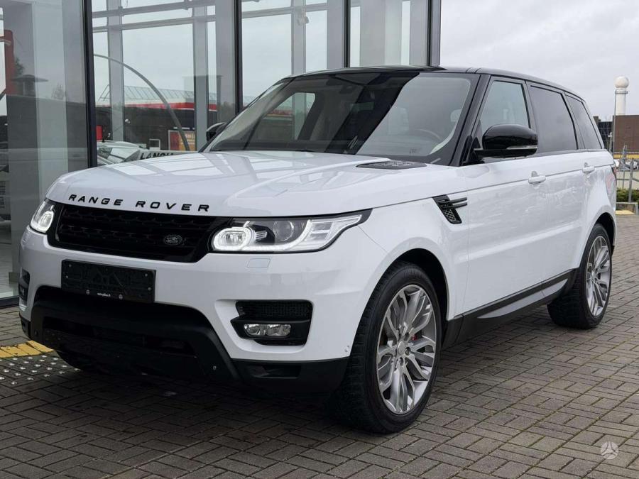 Balts Land Rover Range Rover Sport 2014 Viļņa, ar dzinēja tilpumu 2.99 L un nobraukumu 155 tūkst. km par 18888 €, foto 3 vietnē AUTOMOTO.COM.LV