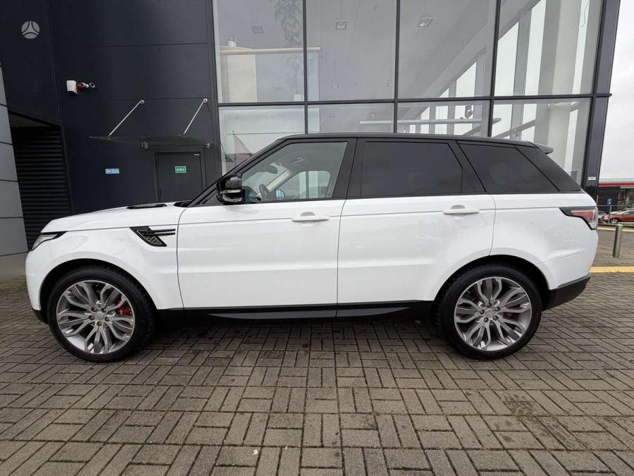Balts Land Rover Range Rover Sport 2014 Viļņa, ar dzinēja tilpumu 2.99 L un nobraukumu 155 tūkst. km par 18888 €, foto 4 vietnē AUTOMOTO.COM.LV
