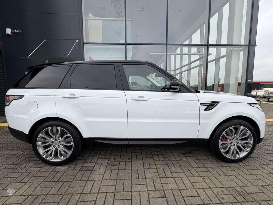 Balts Land Rover Range Rover Sport 2014 Viļņa, ar dzinēja tilpumu 2.99 L un nobraukumu 155 tūkst. km par 18888 €, foto 7 vietnē AUTOMOTO.COM.LV