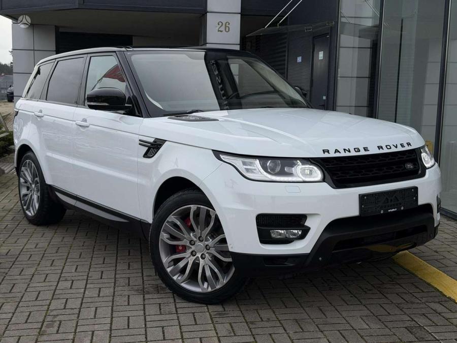 Balts Land Rover Range Rover Sport 2014 Viļņa, ar dzinēja tilpumu 2.99 L un nobraukumu 155 tūkst. km par 18888 €, foto 9 vietnē AUTOMOTO.COM.LV