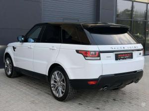 White Land Rover Range Rover Sport 2014 in Vilnius, with an engine capacity of 2.99 L and mileage of 155 thousand km for 18888 €, photo 4 on AUTOMOTO.COM.LV