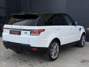 White Land Rover Range Rover Sport 2014 in Vilnius, with an engine capacity of 2.99 L and mileage of 155 thousand km for 18888 €, photo 5 on AUTOMOTO.COM.LV
