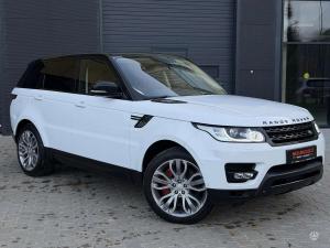 White Land Rover Range Rover Sport 2014 in Vilnius, with an engine capacity of 2.99 L and mileage of 155 thousand km for 18888 €, photo 7 on AUTOMOTO.COM.LV
