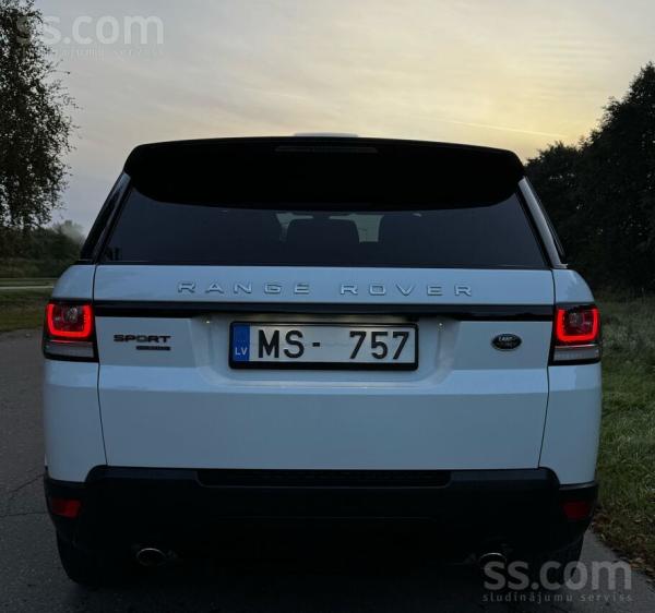 White Land Rover Range Rover Sport 2015 in Liepaja, with an engine capacity of 3.00 L and mileage of 160 thousand km for 21000 €, photo 6 on AUTOMOTO.COM.LV