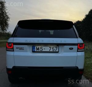White Land Rover Range Rover Sport 2015 in Liepaja, with an engine capacity of 3.00 L and mileage of 160 thousand km for 21000 €, photo 6 on AUTOMOTO.COM.LV