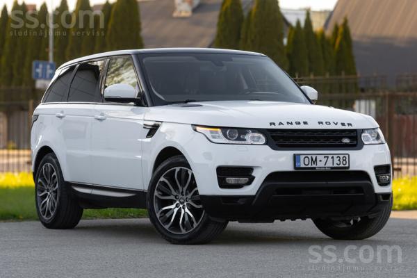 White Land Rover Range Rover Sport 2015 in Jelgava, with an engine capacity of 3.00 L and mileage of 231 thousand km for 15999 €, photo 3 on AUTOMOTO.COM.LV