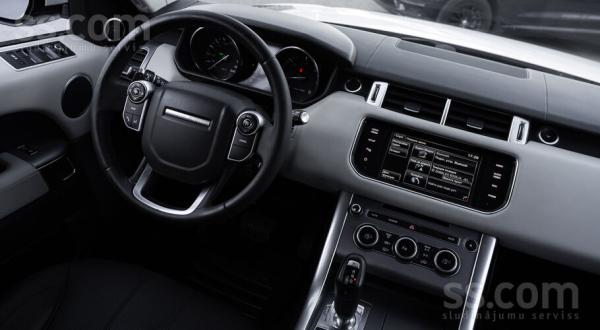 White Land Rover Range Rover Sport 2015 in Jelgava, with an engine capacity of 3.00 L and mileage of 231 thousand km for 15999 €, photo 10 on AUTOMOTO.COM.LV