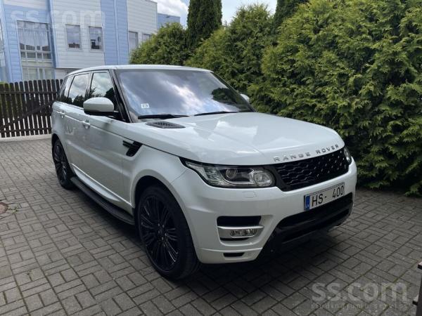 Balts Land Rover Range Rover Sport 2015 Rīga, ar dzinēja tilpumu 3.00 L un nobraukumu 147 tūkst. km par 20500 €, foto 1 vietnē AUTOMOTO.COM.LV