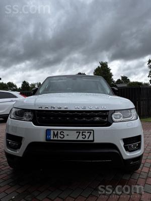 Balts Land Rover Range Rover Sport 2015 Liepāja, ar dzinēja tilpumu 3.00 L un nobraukumu 162 tūkst. km par 20000 €, foto  vietnē AUTOMOTO.COM.LV