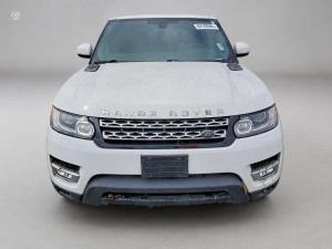 White Land Rover Range Rover Sport 2015 in Vilnius, with an engine capacity of 3.00 L and mileage of 110 thousand km for 7999 €, photo 3 on AUTOMOTO.COM.LV