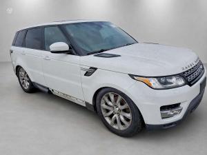 White Land Rover Range Rover Sport 2015 in Vilnius, with an engine capacity of 3.00 L and mileage of 110 thousand km for 7999 €, photo 4 on AUTOMOTO.COM.LV