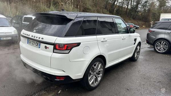 White Land Rover Range Rover Sport 2016 in Taurage, with an engine capacity of 5.00 L and mileage of 380 thousand km for 27500 €, photo 5 on AUTOMOTO.COM.LV