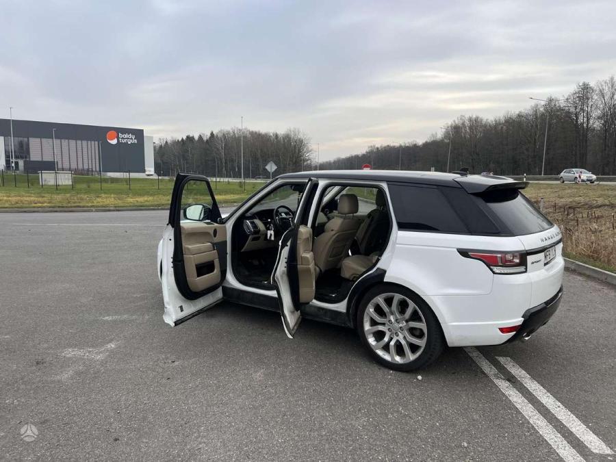 Balts Land Rover Range Rover Sport 2016 Kauņa, ar dzinēja tilpumu 3.00 L un nobraukumu 160 tūkst. km par 17500 €, foto 10 vietnē AUTOMOTO.COM.LV