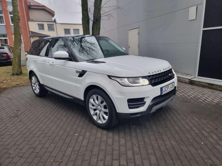 Balts Land Rover Range Rover Sport 2016 Viļņa, ar dzinēja tilpumu 2.99 L un nobraukumu 199 tūkst. km par 18900 €, foto 13 vietnē AUTOMOTO.COM.LV