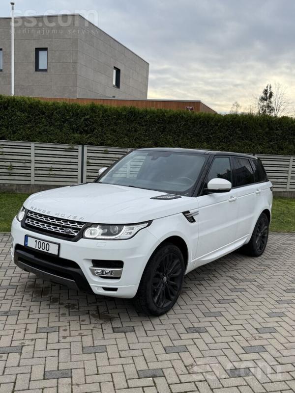 Balts Land Rover Range Rover Sport 2016 Rīga, ar dzinēja tilpumu 3.00 L un nobraukumu 229 tūkst. km par 15700 €, foto 1 vietnē AUTOMOTO.COM.LV